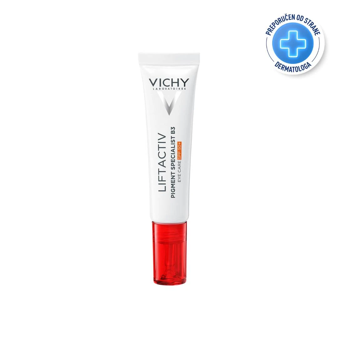 VICHY LIFTACTIV PIGMENT SPECIALIST B3 Nega za Područje oko Očiju SPF50+ 15 mL; Nega protiv Tamnih Fleka oko Očiju i Podočnjaka