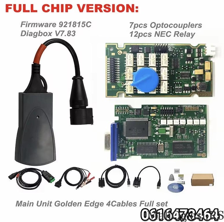 Novo – Lexia 3 full Chip Diagbox V7.83 Peugeot Citroen