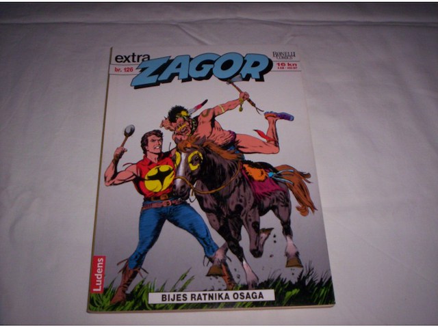Zagor Extra broj 126 - Bijes ratnika Osaga
