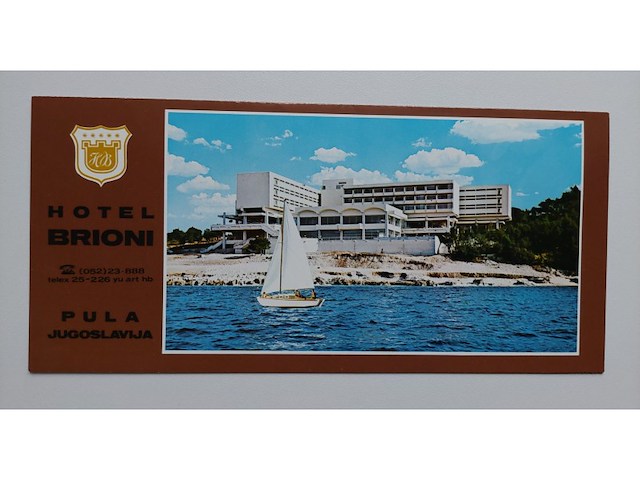 Hotel Brioni / Pula- Jugoslavija