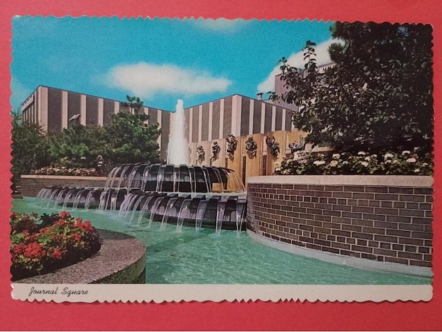 JOURNAL SQUARE, MILWAUKEE, WISCONSIN -POST CARD