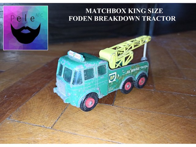 Matchbox King Size - Foden Breakdown Tractor