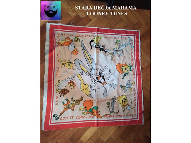 Stara decja marama - Looney Tunes druzina