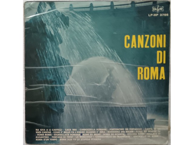 VARIOUS  -  CANZONI  DI  ROMA