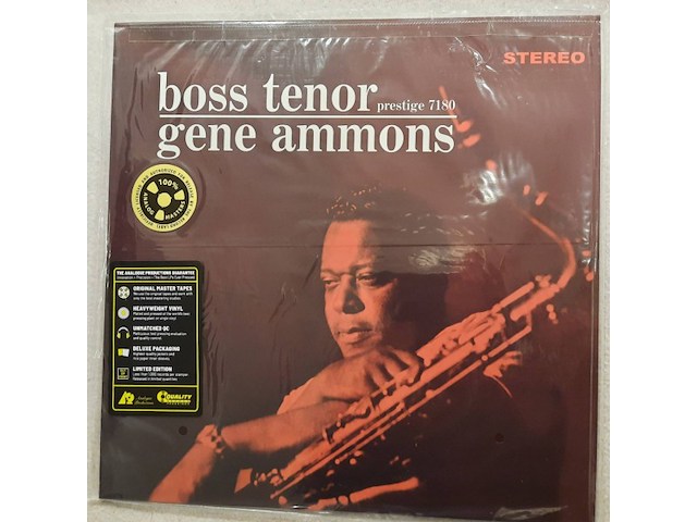 Gene Ammons - Boss Tenor -Analogue Production