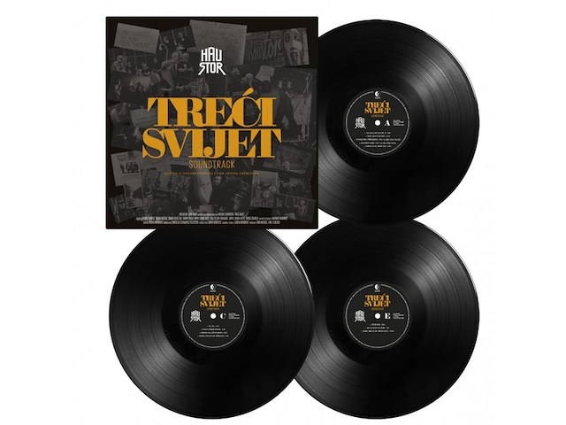 HAUSTOR - TRECI SVIJET SOUNDTRACK   3LP