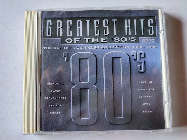 Various – Greatest Hits Of The `80`s - The Definitive