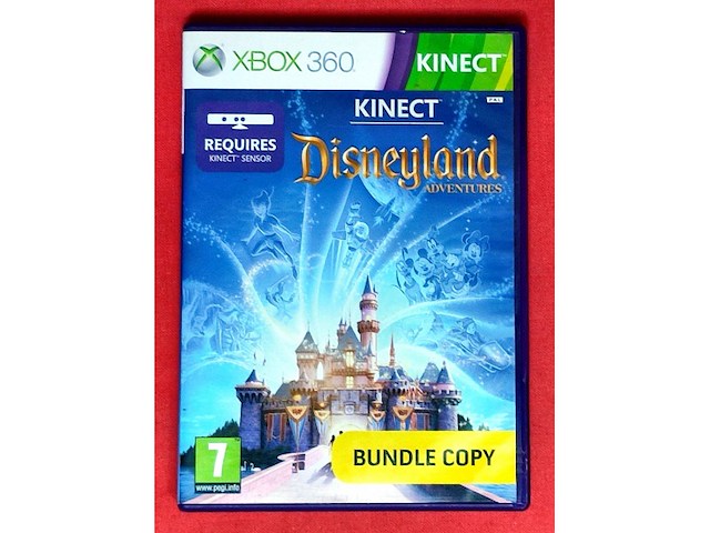 Kinect - Disneyland Adventures - XBox 360 Originalna Ig