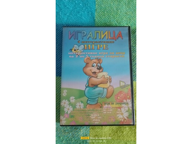 PC CD ROM IGRALICA 4 INTERAKTIVNE IGRE