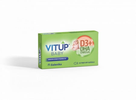 VITUP D3+DHA OMEGA 30 TWIST KAPSULA