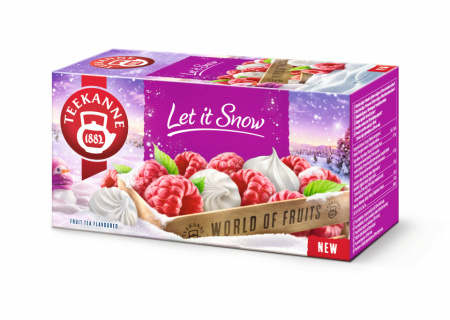 Teekanne Let it snow malina puslica 45g