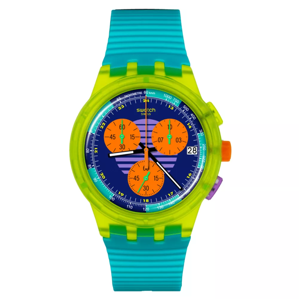 SUSJ404 SWATCH Neon Wave muski ručni sat