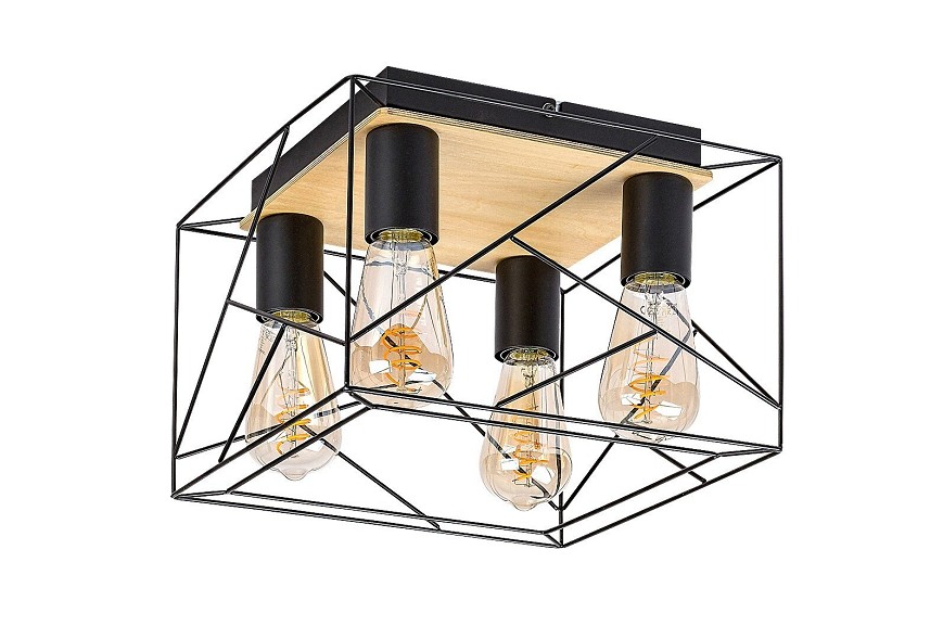 LUSTER 4XE27 BOIRE 71024 RABALUX