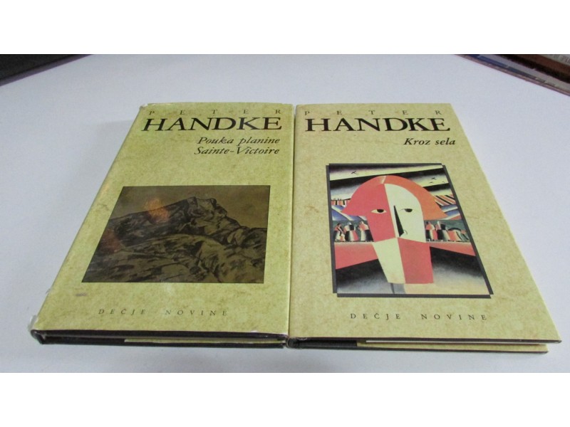 PETER HANDKE (dve knige)