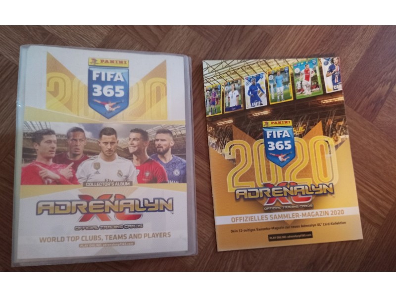 Adrenalin FIFA365 collector's album