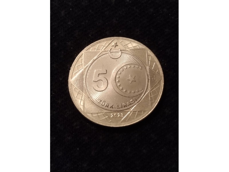 5 lira 2023 turska jubilarna