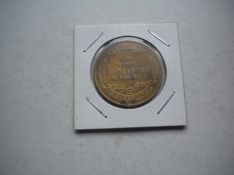 F.A.CUP 1872-1972 LIDS UNITED CENTENARY RRR