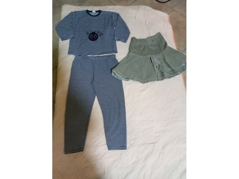 Garderoba za devojčice vel.10 - 99 dinara