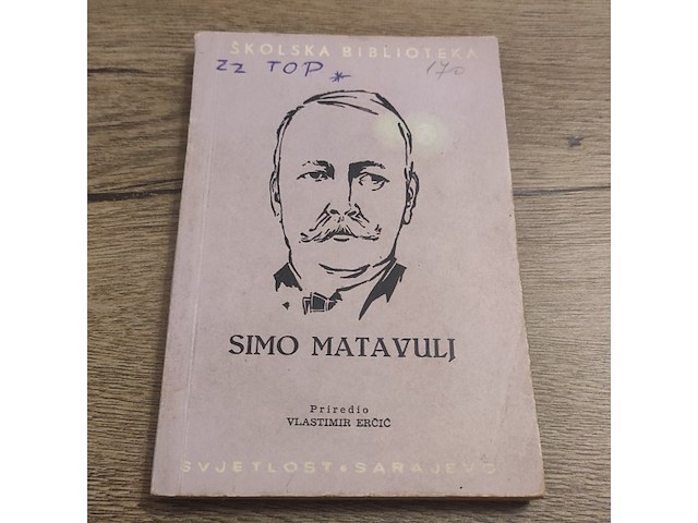 Simo Matavulj Izbor