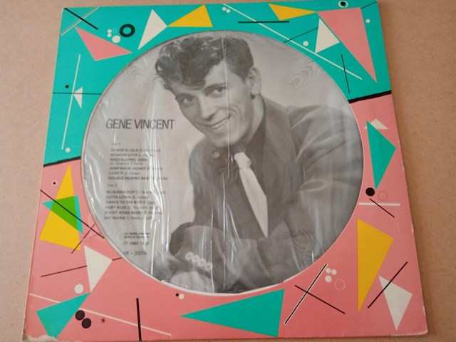 Gene Vincent - Gene Vincent, Picture Disc, Mint