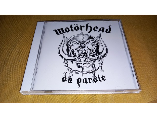 Motörhead - On Parole (CD, EU) NOVO