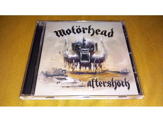 Motörhead - Aftershock (CD, EU&;;USA) NOVO