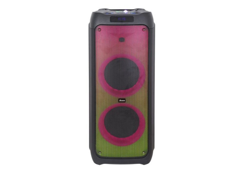 XWAVE PARTY 8024 BLUETOOTH ZVUČNIK TWS/100W/FM/USB/TF/AUX/2 X 8”/LED COLOR