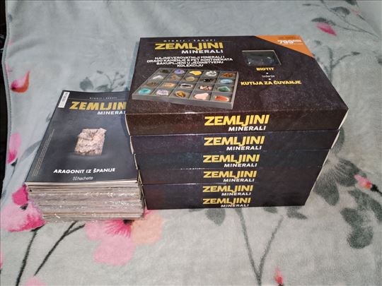 Zemljini minerali, sve od 1 do 120, mint