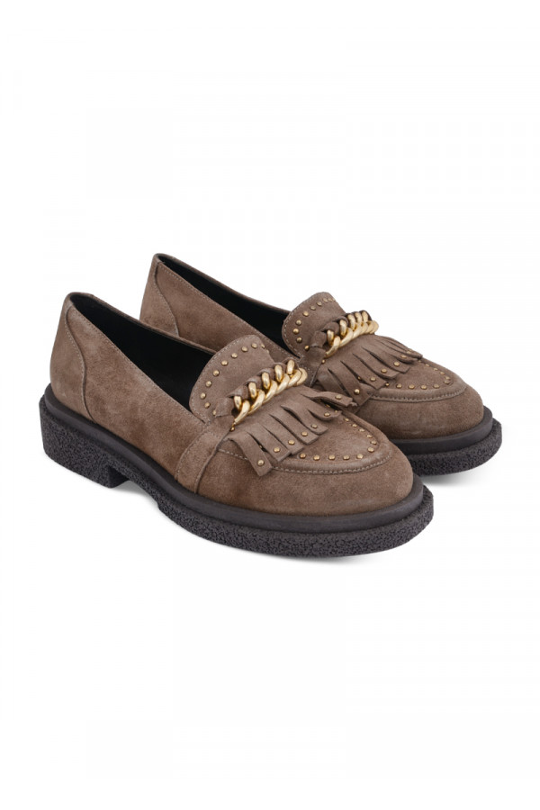 WOMEN'S LEATHER LOAFER