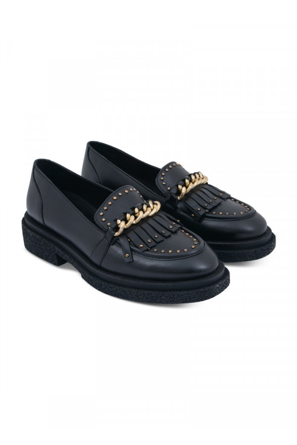 WOMEN'S LEATHER LOAFER