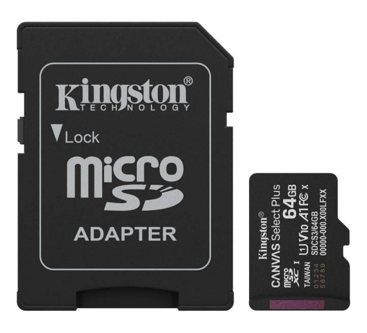 KINGSTON MEMORIJSKA KARTICA SDCS3/64 GB