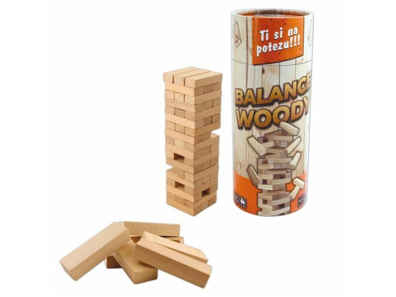 MILLA TOYS DRUŠTVENA IGRA BALANCE WOODY 58/70781
