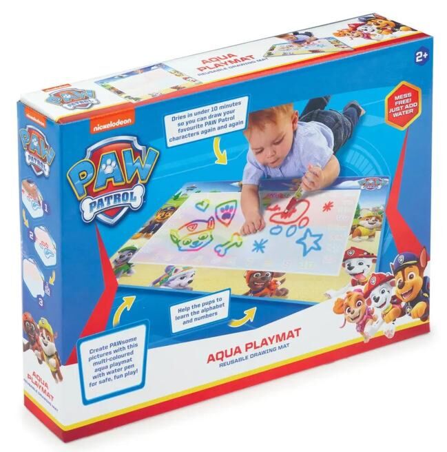 PAW PATROL AQUA PLAYMAT PODLOGA ZA CRTANJE