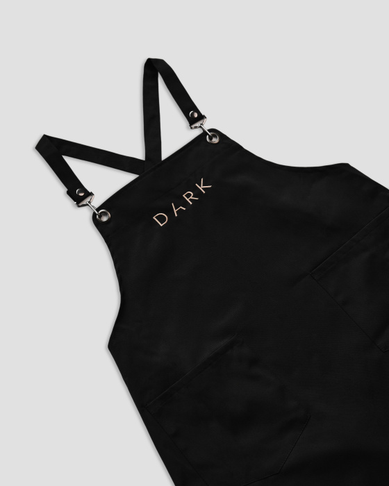 DARK WATERPROOF APRON FOR BEAUTY MASTER