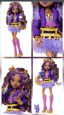 Monster High Clawdeen Wolf Moto- novo