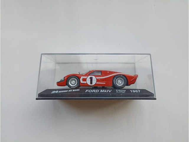 1/43 Ford Mk. IV, 24h Le Mans 1967.