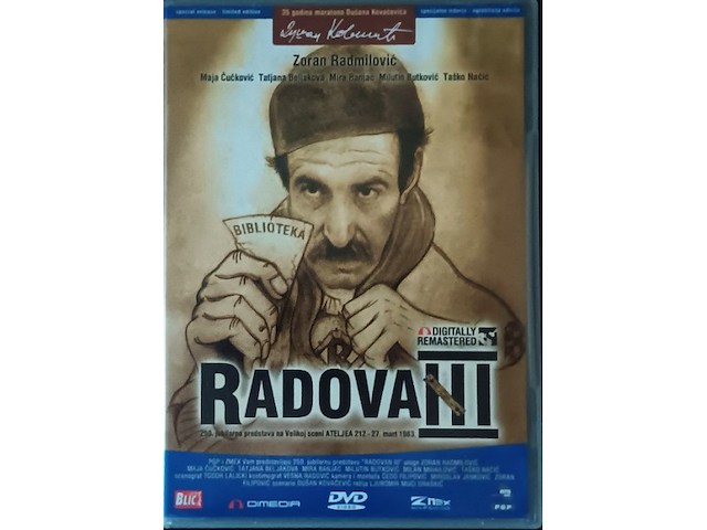 Radovan III-Zoran Radmilovic-Dusan Kovacevic DVD