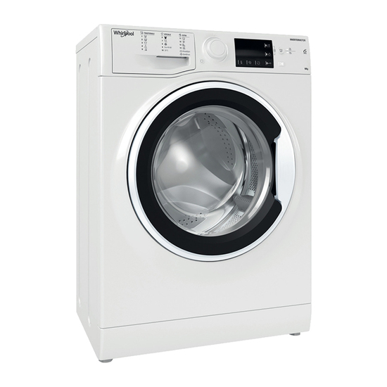 Mašina za pranje veša Whirlpool WRBSB 6249 W, Inverter, 6 kg veša, 1200 o/min, Bela