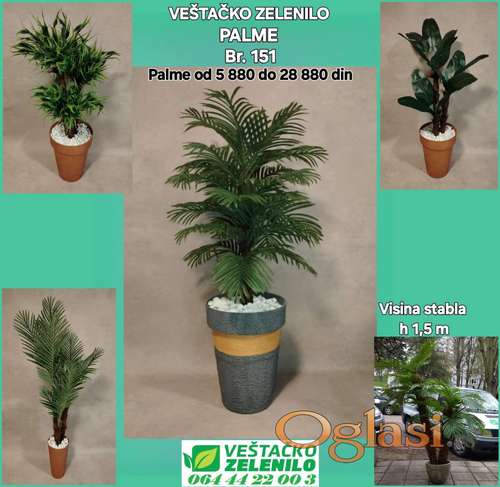 Veštačko drveće PALME Br. 151