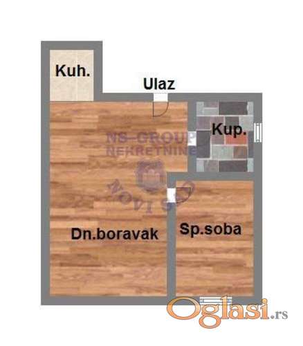 Jednoiposoban, 32m2 Veternička rampa