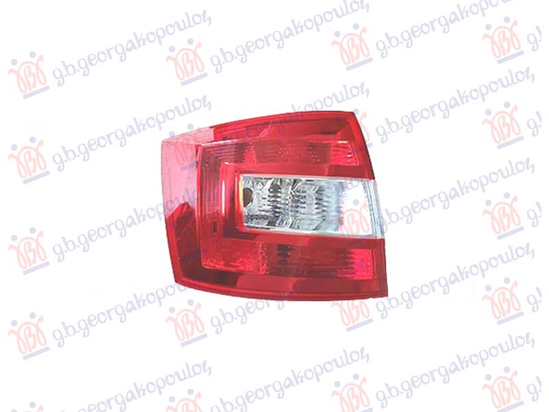 STOP LAMPA (SPACEBACK KARAVAN) Leva str. SKODA RAPID (2012-2019) (OEM: 5JJ945095, 5JJ945111)