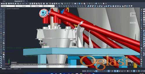 Uslužno crtanje AutoCAD 2D/3D PDF/DWG