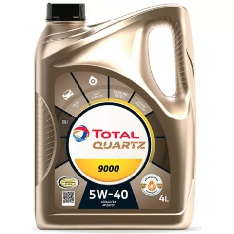 TOTAL QUARTZ 9000 Motorno ulje 5W40 4L