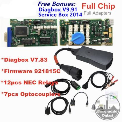 Novo - Lexia 3 full Chip Diagbox V7.83 Peugeot Citroen