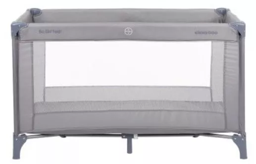 Prenosivi krevetac So Gifted 1 nivo Kikka Boo – sivi