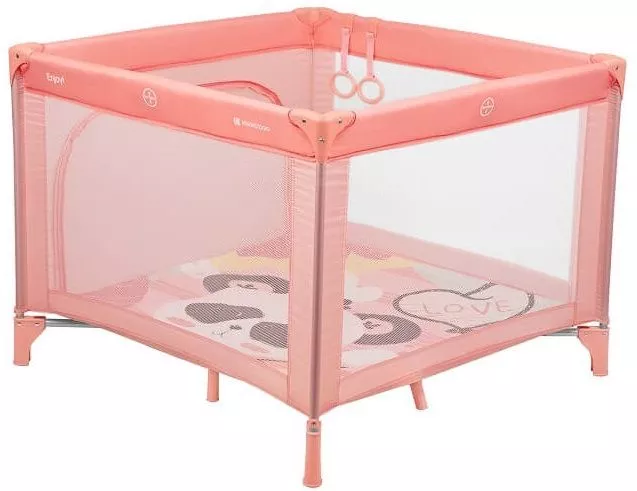 Ogradica za bebe Enjoy Kikka Boo – panda pink