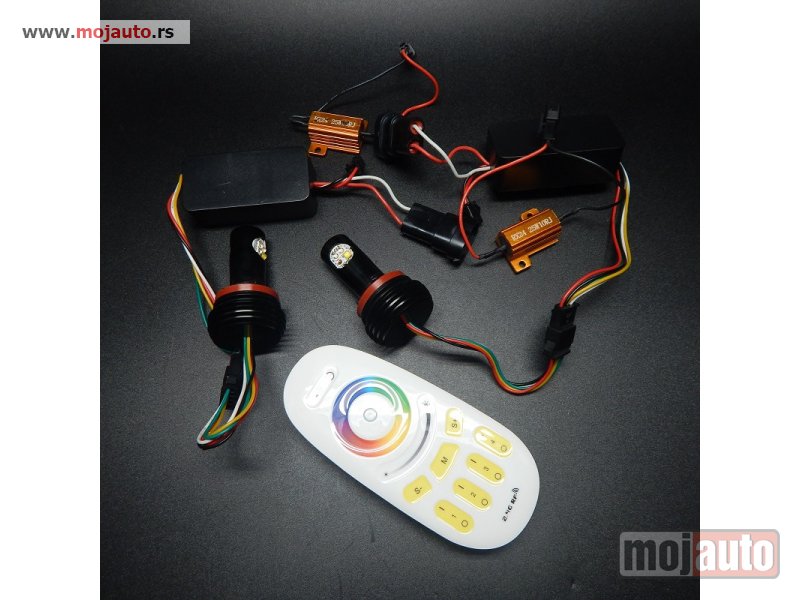 RGB BMW led pozicije za angel-eye farove h8 60w