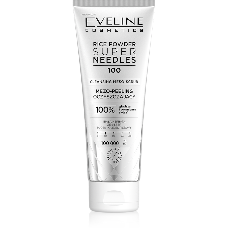 EVELINE - SUPER NEEDLES RICE POWDER PURIFYING MESO-SCRUB 75 ML