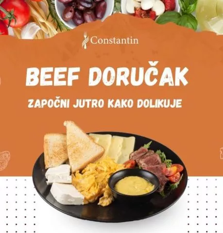 BEEF DORUČAK