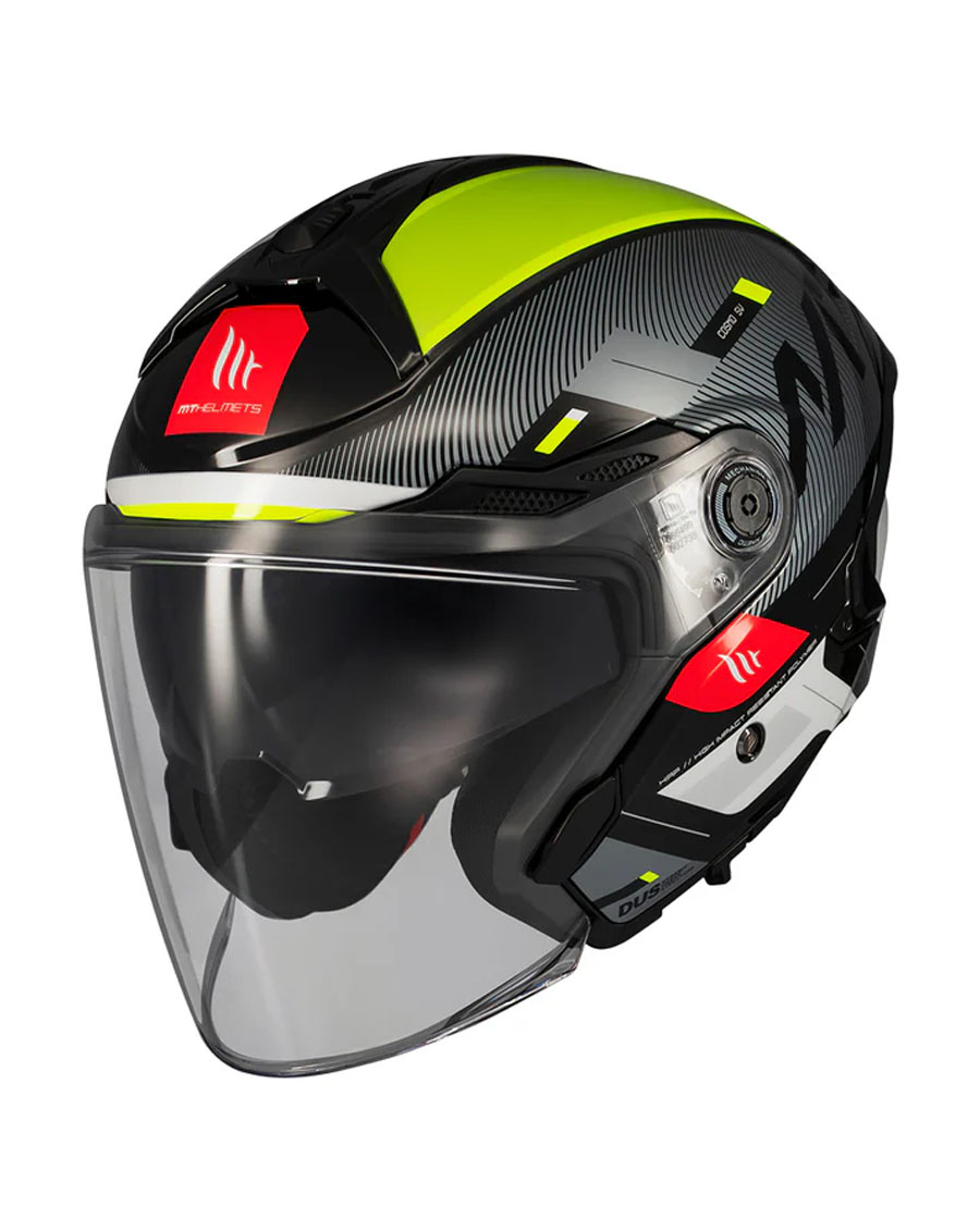 MT jet kaciga Cosmo Silence B3 fluo sjajna